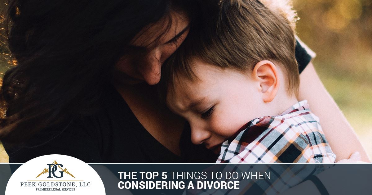 Greeley & Erie Family Lawyer: 5 Things To Do When Considering A Divorce